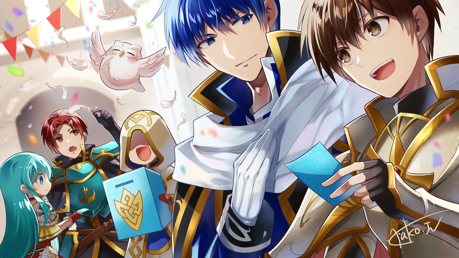 nintendo itagaki hako fire emblem fire emblem heroes eirika feh finn (fire emblem) kiran (fire ...